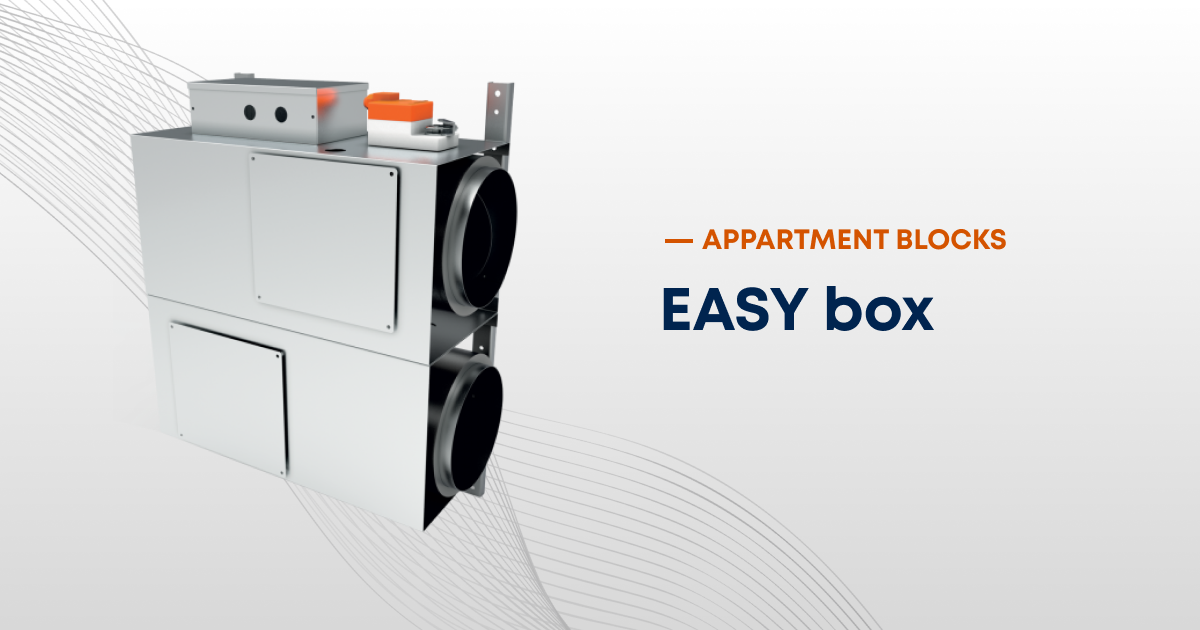 Easy box - Appartment blocks ventilation | ATREA